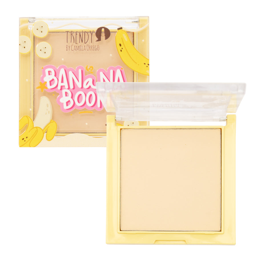 POLVO COMPACTO BANANA DE TRENDY – Mi tienda